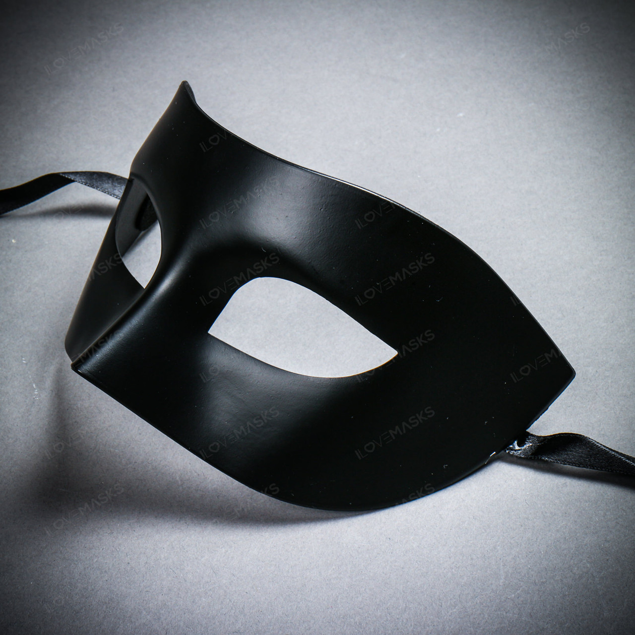 Venetian Half Face Eye Mask Masquerade - Black