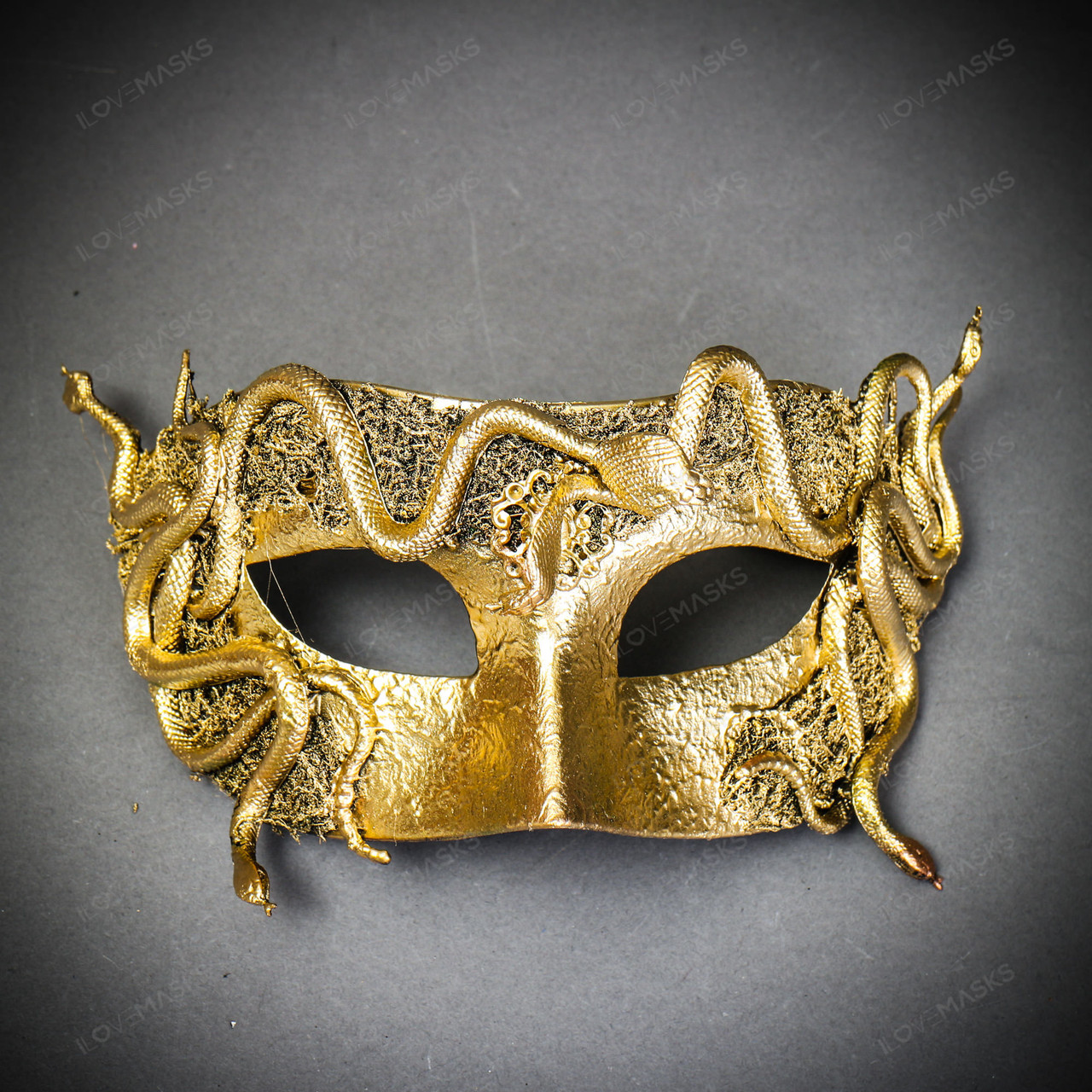 Venetian Halloween Masquerade Phantom Woodland Medusa Snake Masquerade ...
