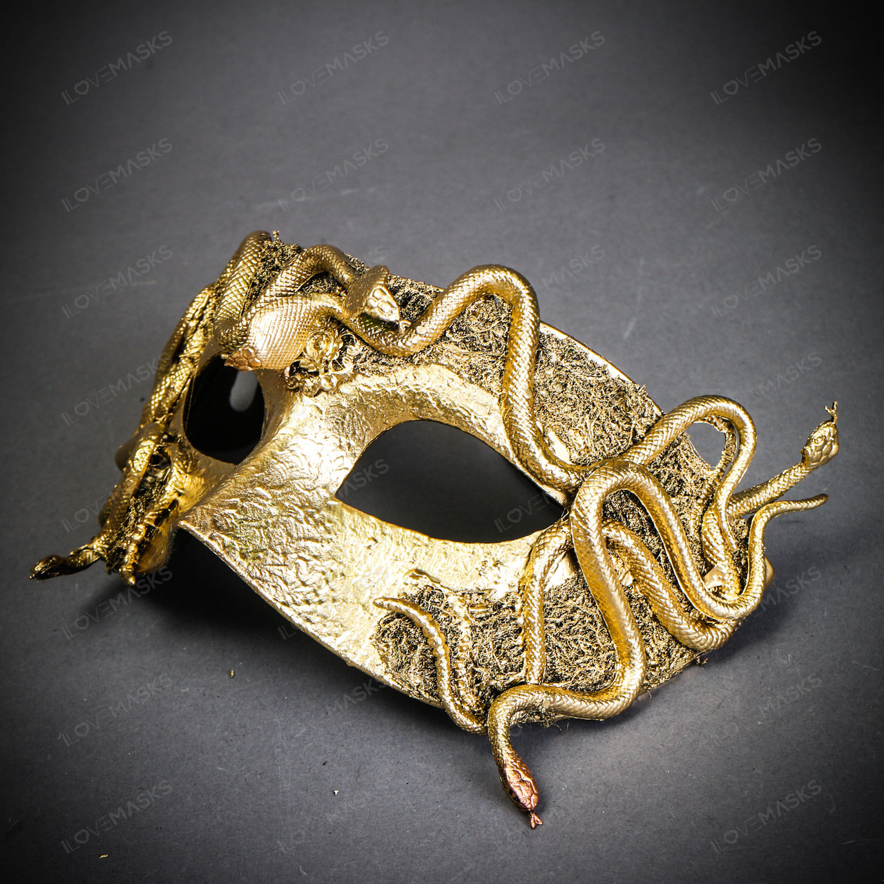 Venetian Halloween Masquerade Phantom Woodland Medusa Snake Masquerade ...