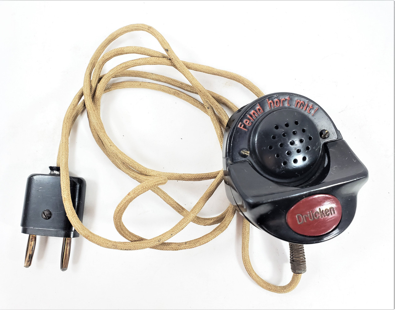 WW2 German Handheld Microphone (Hmk)