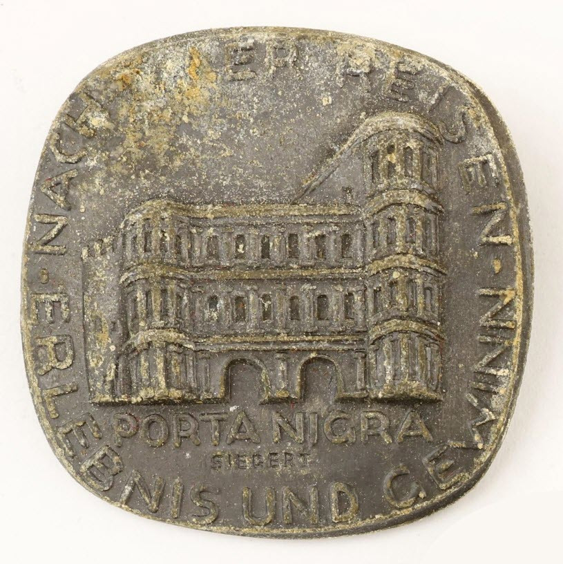 WW2 German Tinnie for the city of Trier and Porta Nigra