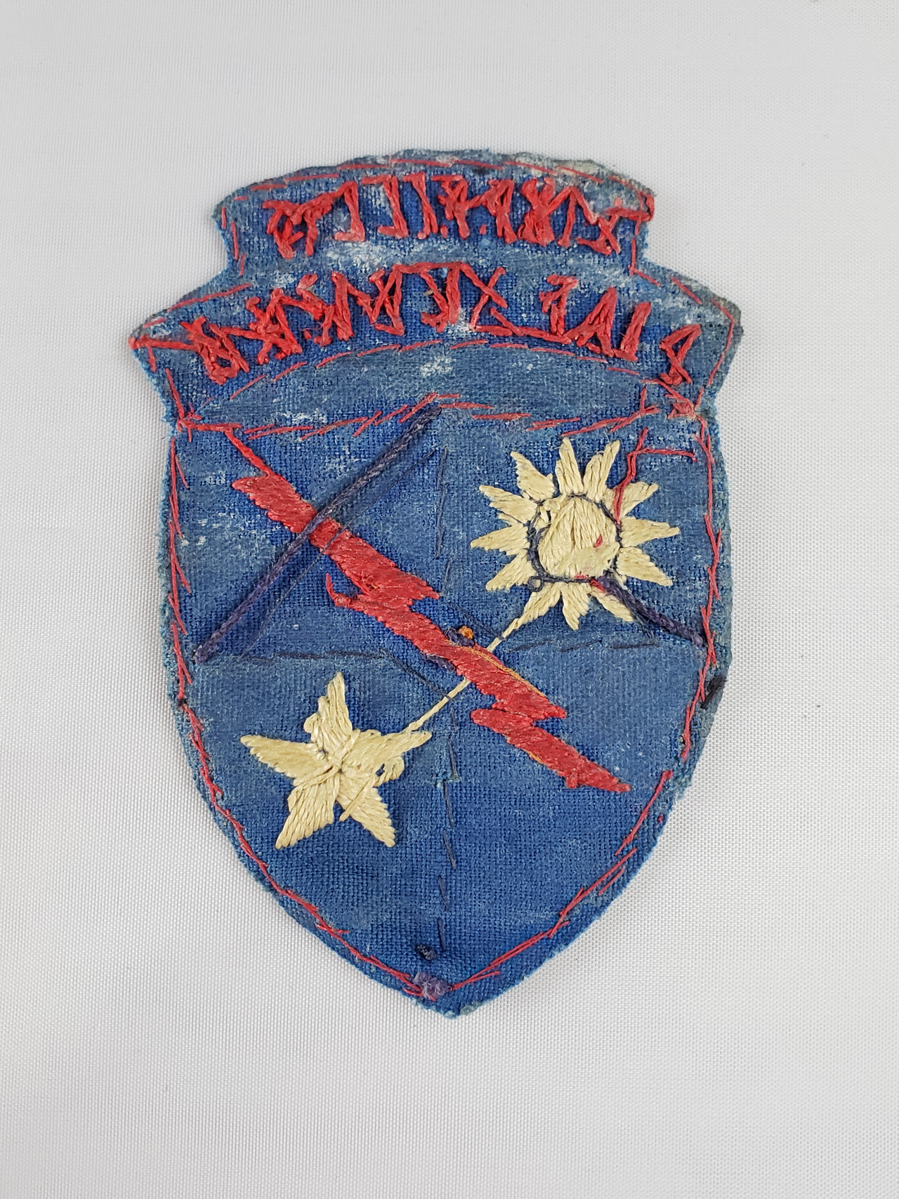 Extremely Rare Field Made Merrill's Marauders Patch - Hanna's Militaria