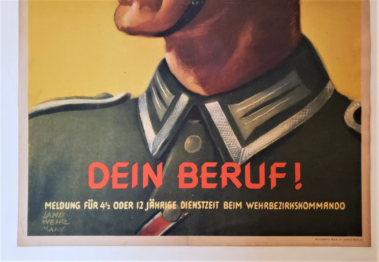 Original Heer Recruiting Poster
