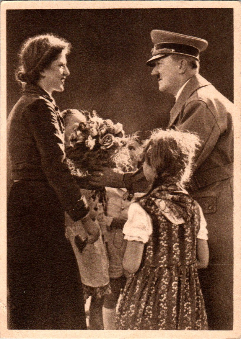 VDA Postcard - Hitler in Buchenland