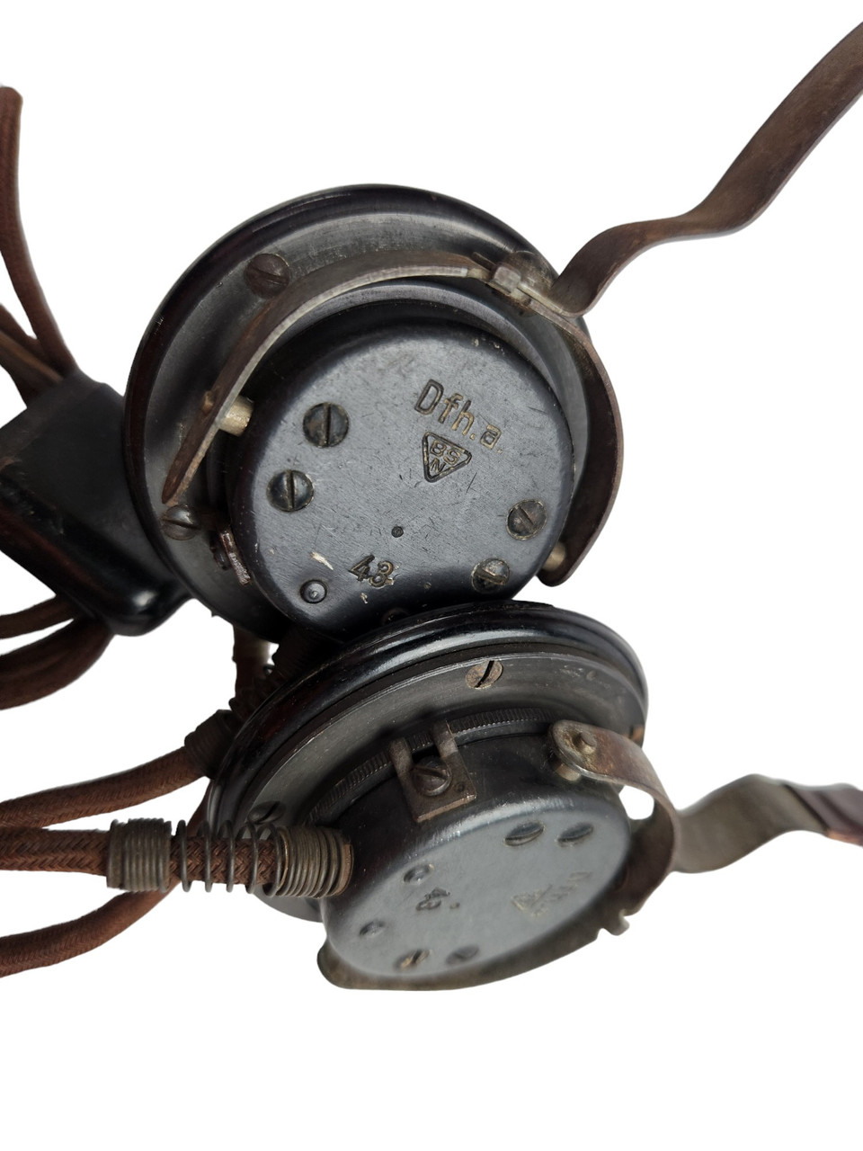 German Dfh.A Wehrmacht Issued Headphones