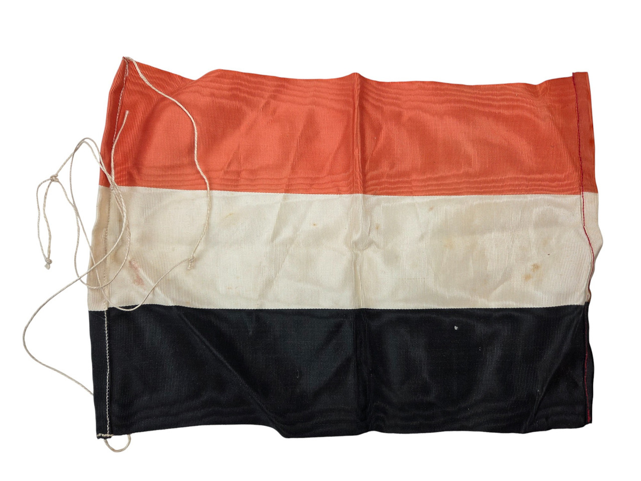 Display Sized WWI Silk Tri-Color Flag