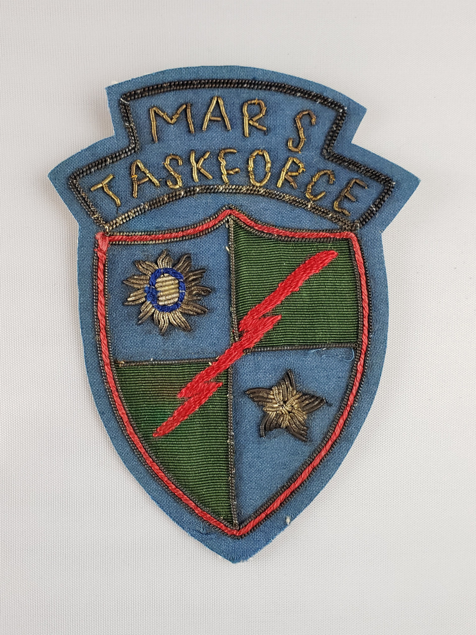 Extremely Rare Field Made Mars Taskforce Patch - Hanna's Militaria