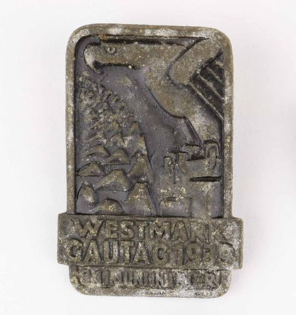 WW2 German Tinnie for the city of Trier and Porta Nigra