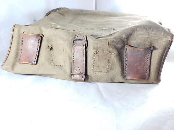 Named WWI French Musette Bag