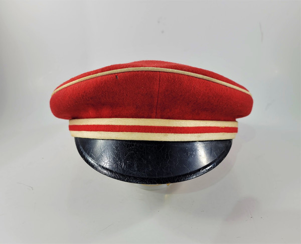 Imperial German Students Hat with Matching Tobacco Pouch