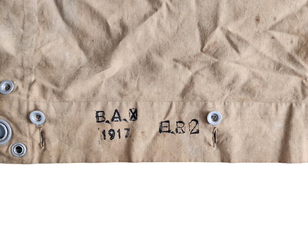 WW2 German Zeltbahn with Strap (2) 1942 Stamped