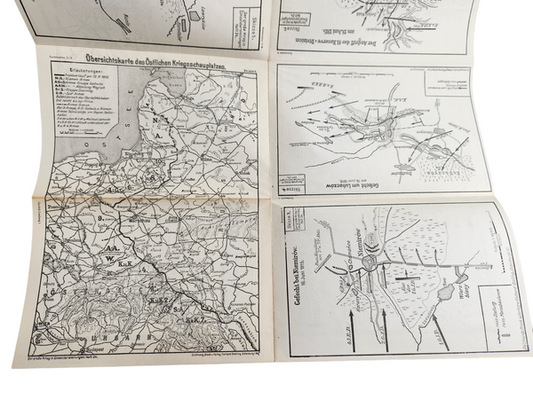 "The Battle of Grodek-Lemberg " WWI Book w/ Military Maps