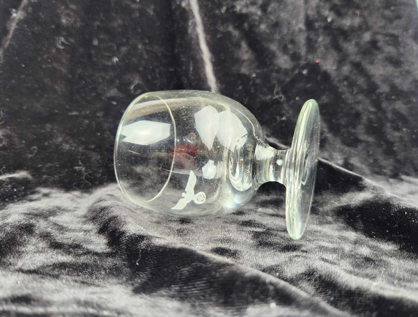 Third Reich Glass Schnaps Glass