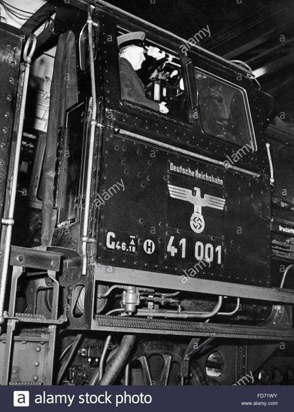 WWGerman Deutsche Reichsbahn Train Plaque