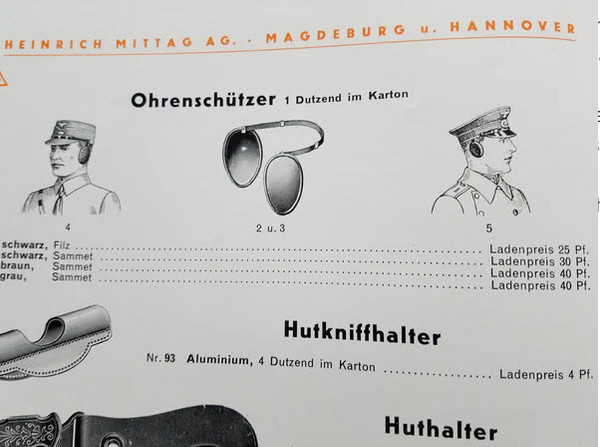 Original WWII German Earmuffs