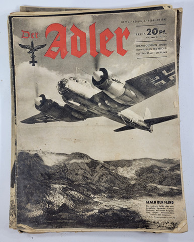 WW2 Luftwaffe Der Adler Magazine - June 1943 (2)