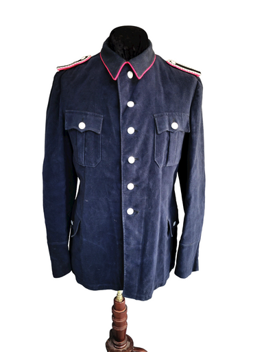 Unissued WWII German Fire Police Wachtmeister Tunic