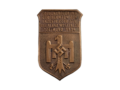 NSDAP Germany Day Badge Hildesheim - August 13, 1933