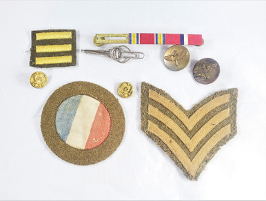 WW2 US Insignia Grouping - Hanna's Militaria