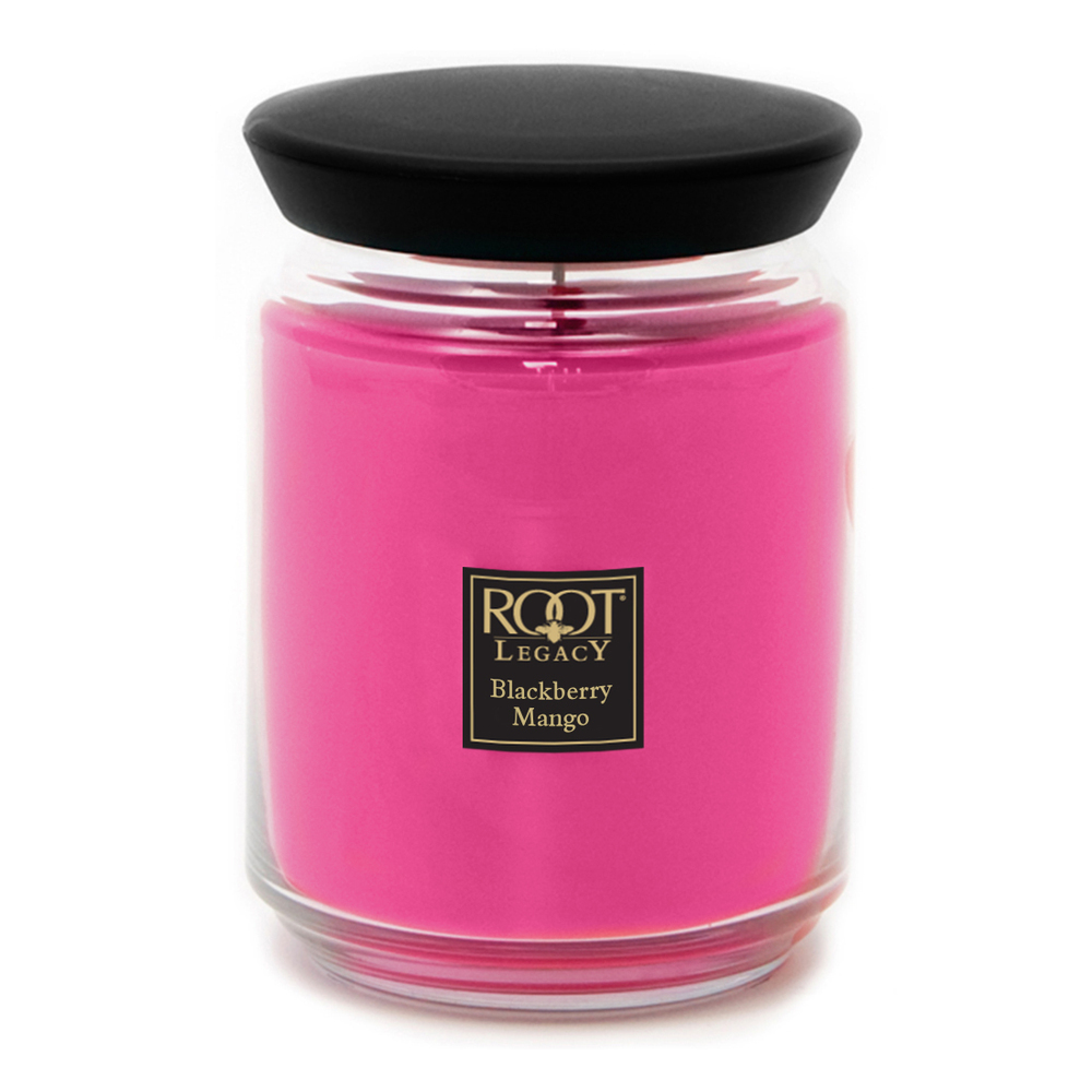 Blackerry Mango 22 oz. Queen Bee Root Candle - Candles To My Door