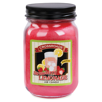 Strawberry Lemonade 12 Oz. Pint Candle - Candles To My Door
