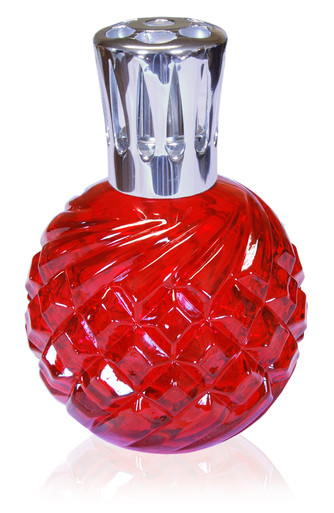 Ruby Red Pineapple Fragrance Lamp by Isabella - Candles To My Door