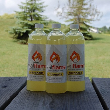 Real Flame Citronella Pour Gel - 8 Pack - Candles To My Door