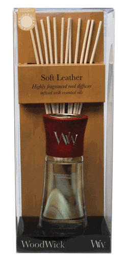 Soft Leather 2 oz. Reed Diffuser - Candles To My Door