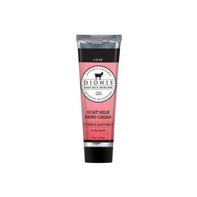 Love 1 Oz. Goat Milk Hand Cream by Dionis Candles To My Door