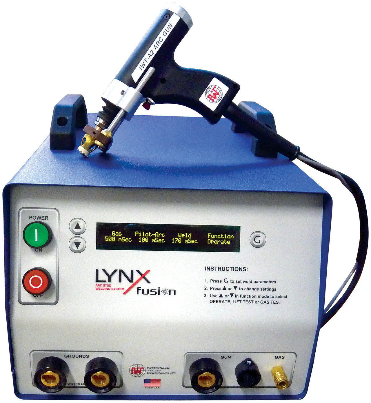 LYNX Fusion 600 ARC Stud Welding System IWT-LYNX-FUSION-600 - First ...