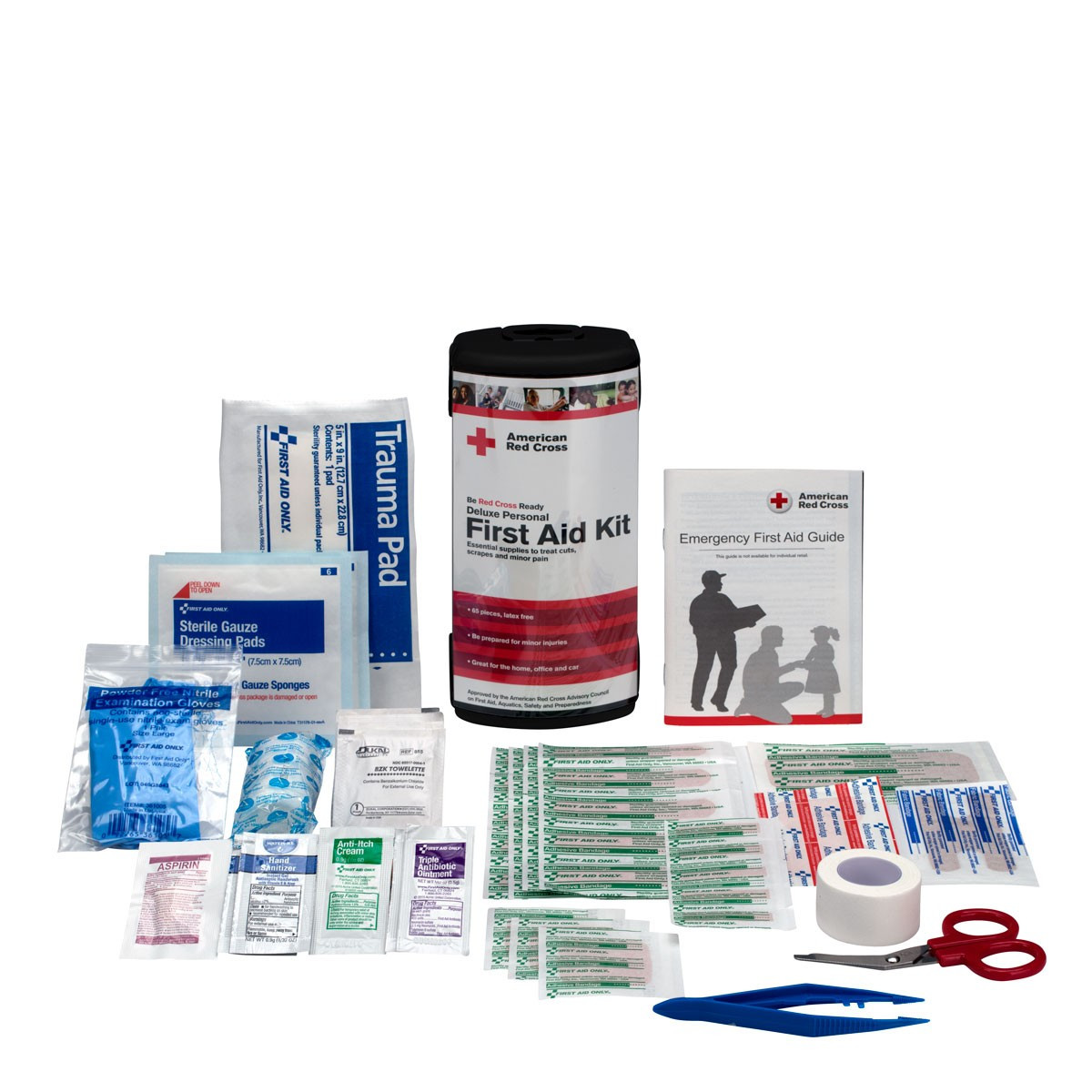 American Red Cross Deluxe Family First Aid Kit 9162-RC - First ...