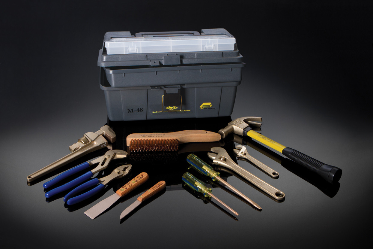 Kit 11 Piece Tool Kit - Non-Sparking, Non-Magnetic M-48 - First ...