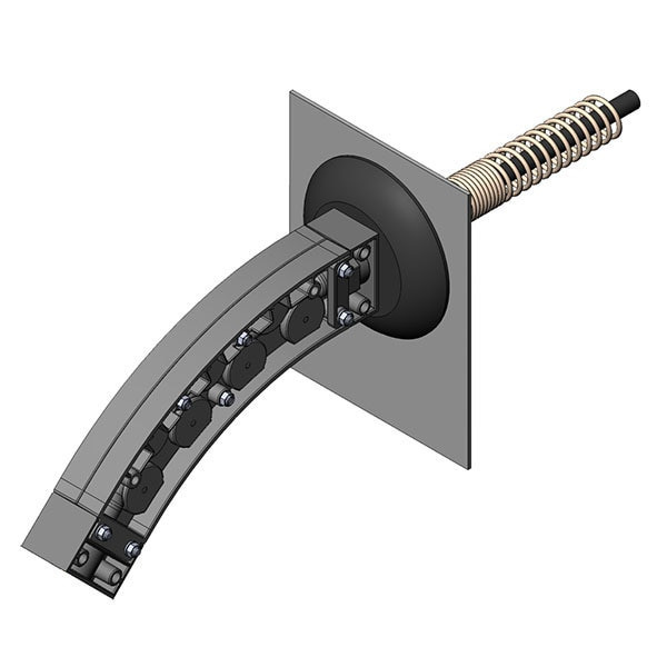 Wire Guide Module 1-way wall mount kit WGM-WK-1-1 - First Industrial ...