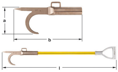 Pike Pole 48" OAL With D-Grip - Non-Sparking, Non-Magnetic PP-48D ...