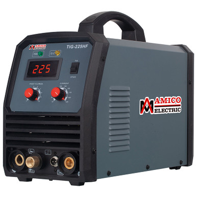 TIG-225HF, 225 Amp HF-TIG Stick Arc DC Inverter Welder, 100-250V Wide ...
