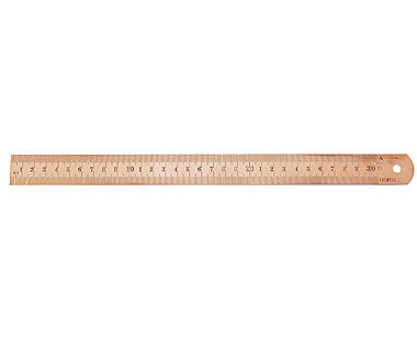 50mm Ruler (Copper Beryllium) EX1601-500B - First Industrial Supplies