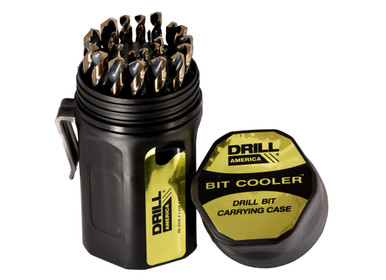 25 Piece HSS Extreme Force Bit Cooler Drill Bit Set, 1.00mm - 13.00mm ...