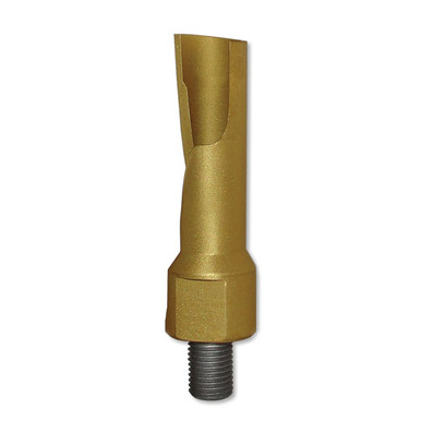 Reamer blade 1/2in (12.7mm) 1-flute tall reamer blade with 3/8in-24-M ...