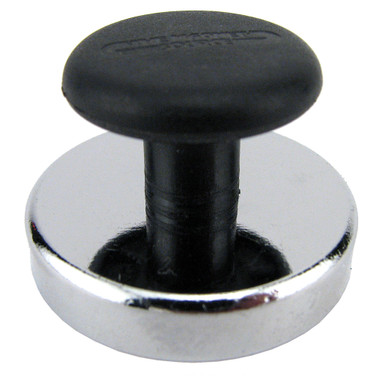 Ceramic Round Base Magnet w/ Knob - 1.5" Dia.¸ 11 lbs. pull 07516 ...