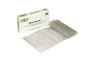 Aluminized Flexible Metal Wire Splint, 27" Length x 3-3/4" Width, 1 Per ...