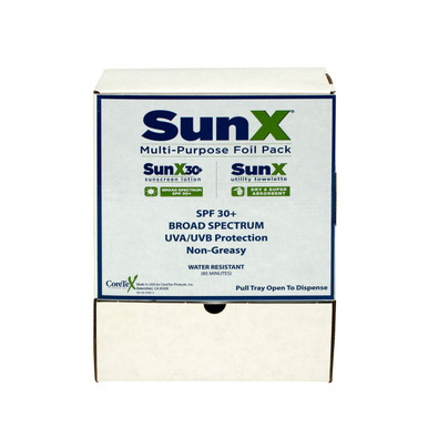 SunX30 Lotion and Wipe Combo Pack, 50 Per Box 18-450 - First Industrial ...