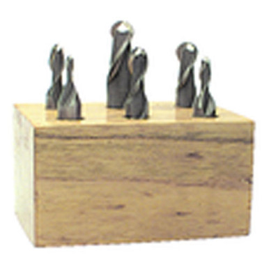 6 Pc. HSS Single-End End Mill Set MT2245001 - First Industrial Supplies