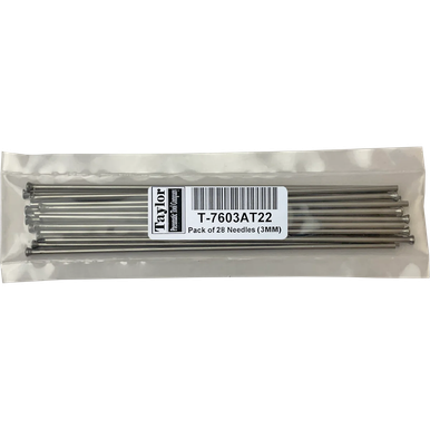 Needles 3Mm, 28 Per Set 7603AT22 - First Industrial Supplies