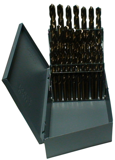 "A"-"Z" 26 Piece Cobalt Screw Machine Drill Bit Set D/A26S-CO-SET ...