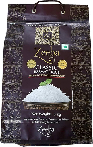 Zeeba Classic Basmati Rice 10lbs - Mantra Bazaar