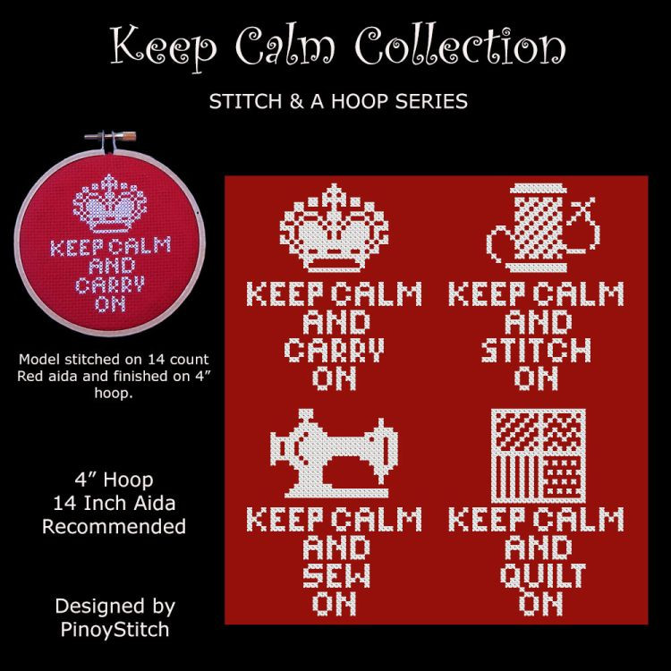 Keep Calm Collection - PinoyStitch