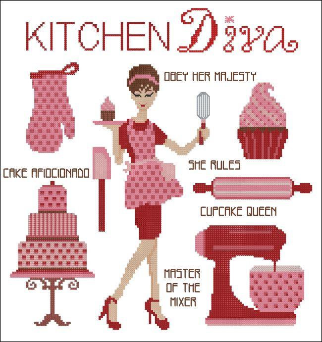 Kitchen Diva - PinoyStitch