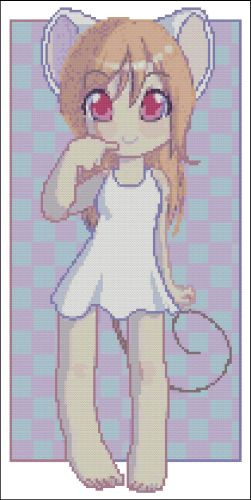 Kemonomimi Mouse - PinoyStitch