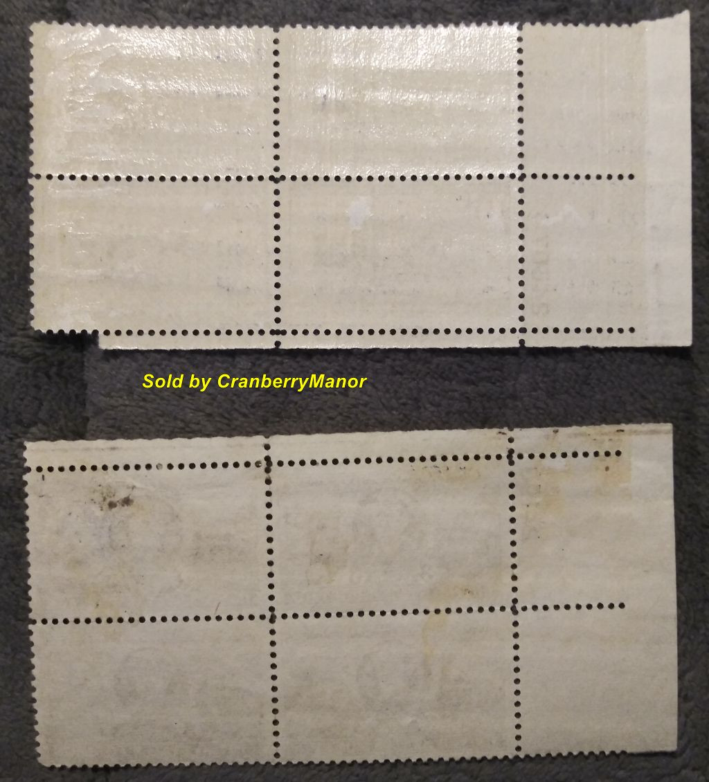 Lot 2 Railway Railroad Stamp Blocks Vintage - CranberryManor Fine ...