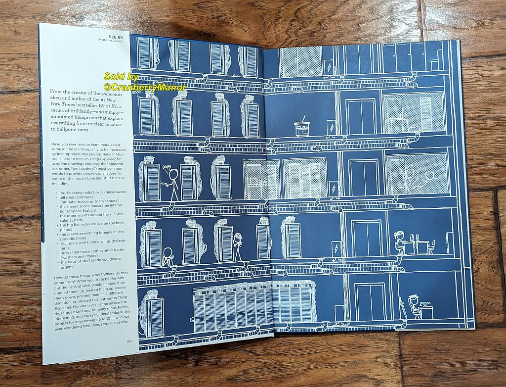 The Thing Explainer by Randall Munroe Hardcover Dusk Jacket Book ...